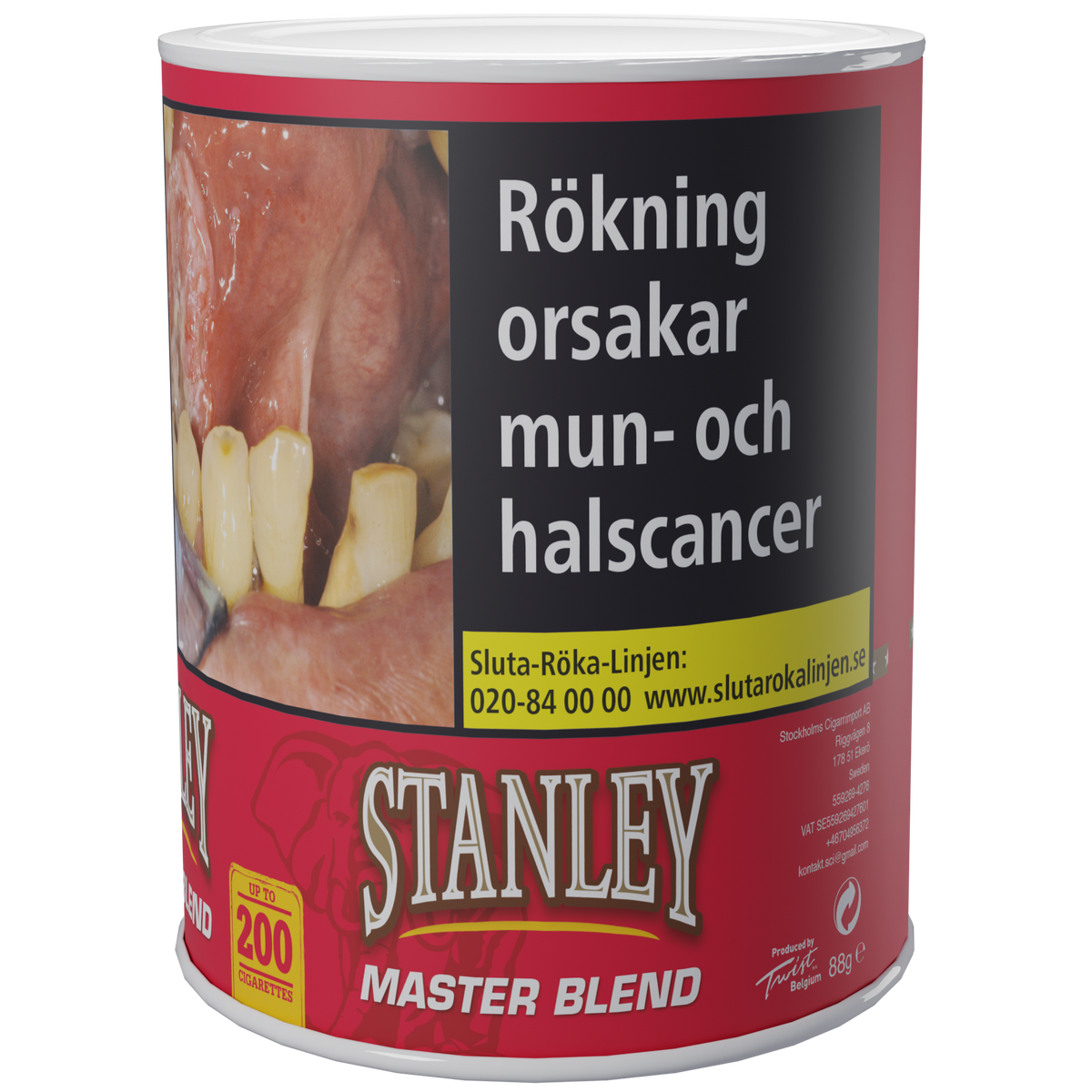 Stanley Master Blend Rulltobak 88g - med snabb leverans & fri frakt – Tobax