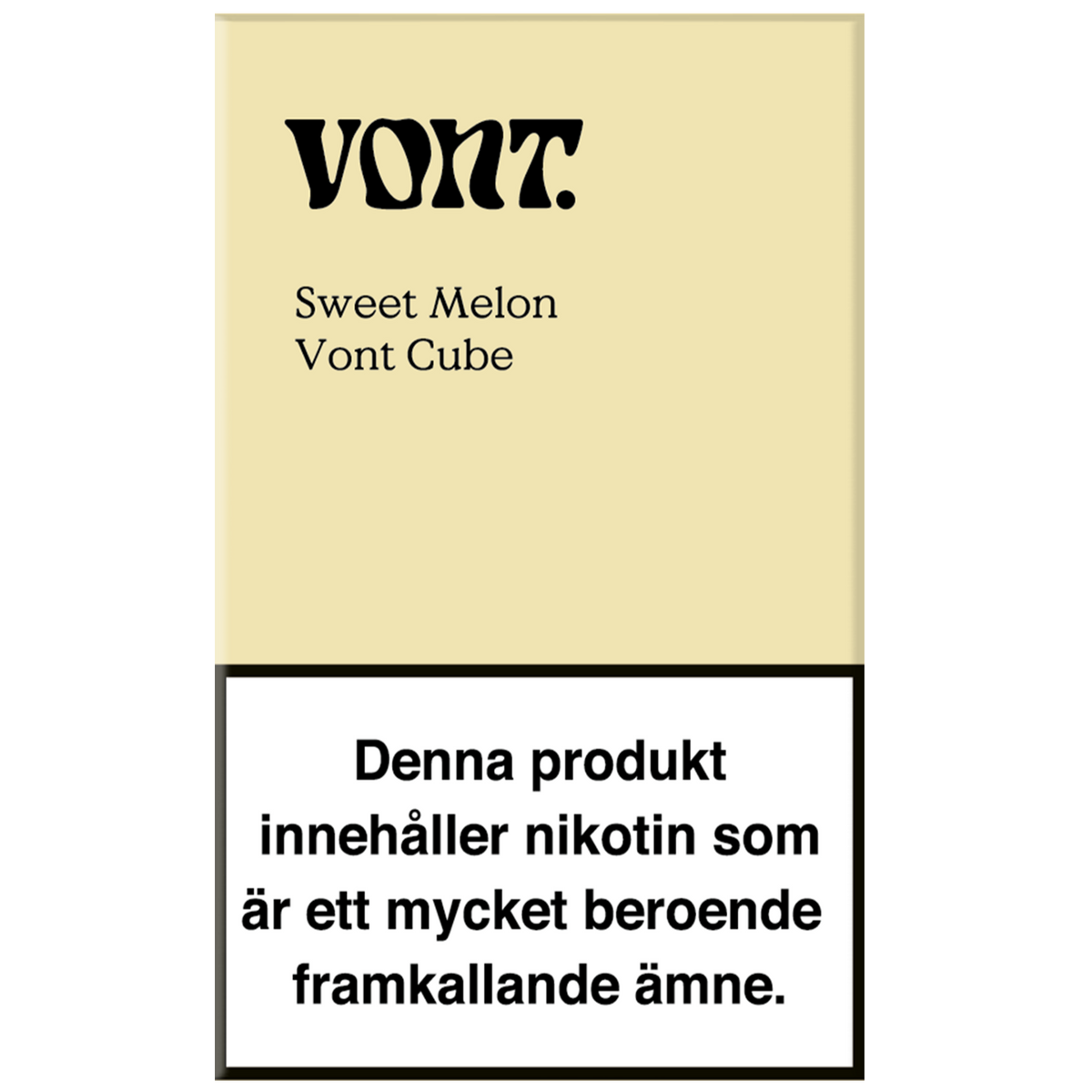 Vont Cube Sweet Melon 20mg – Tobax